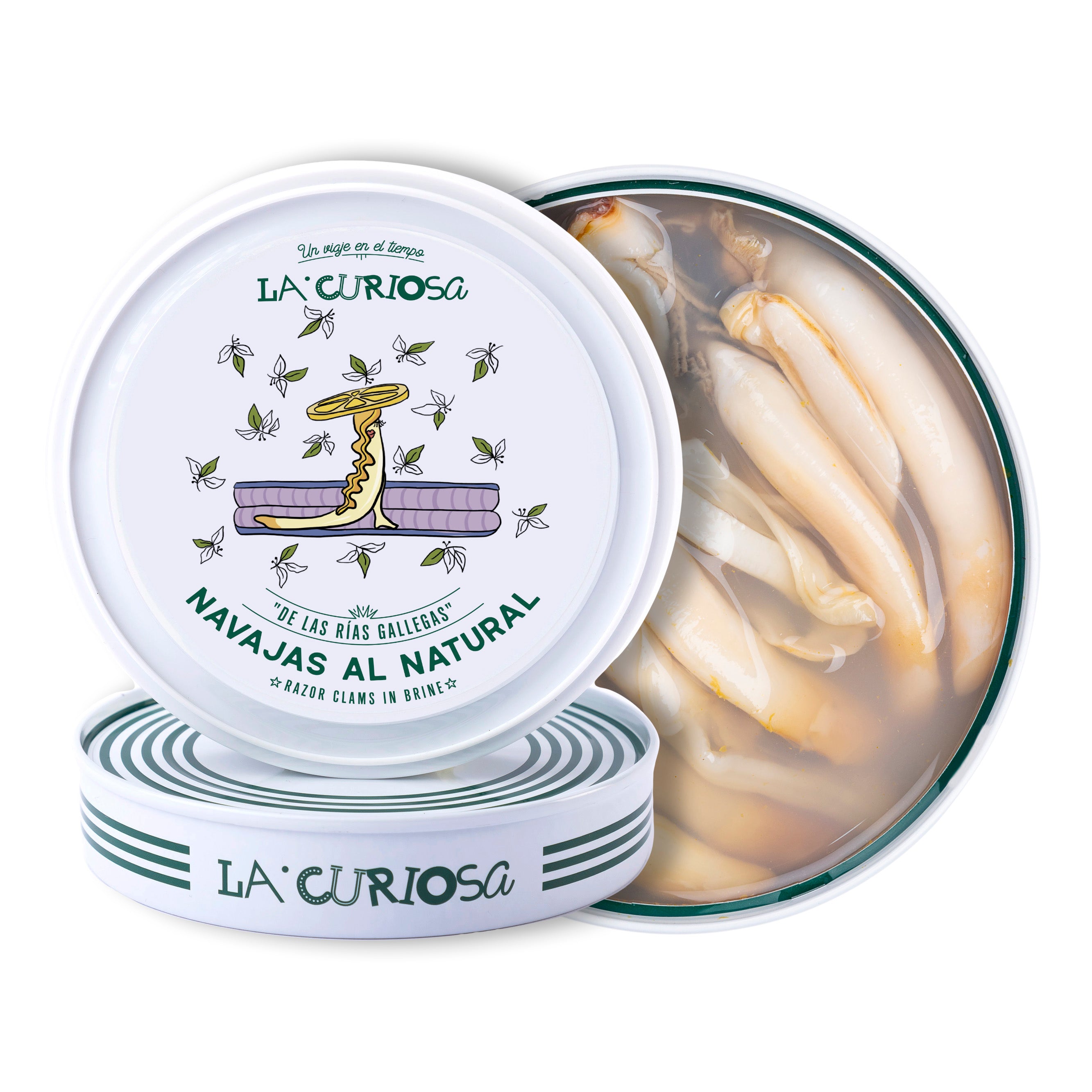 La Curiosa Razor Clams -Navaja Natural – Vera Foods