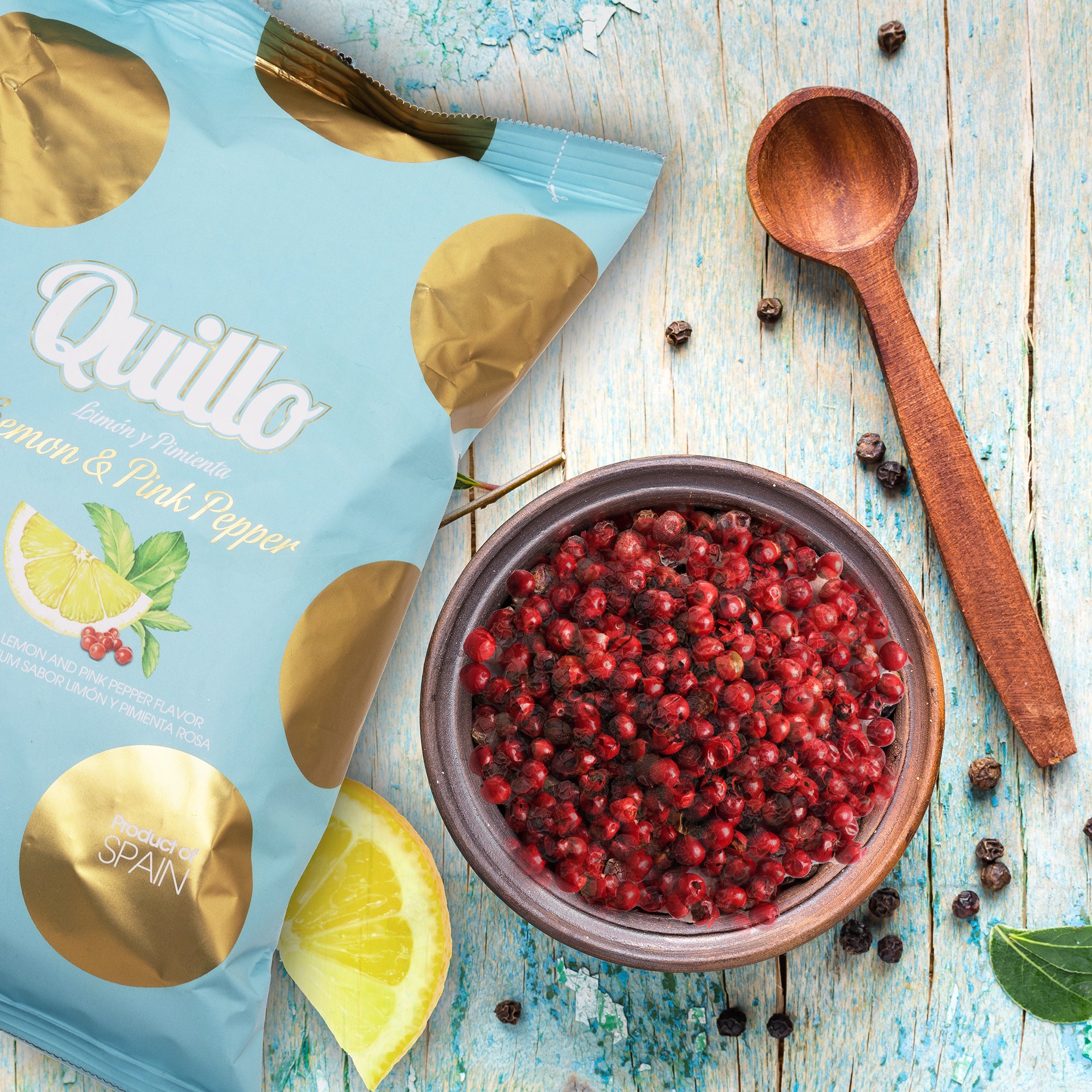 Lemon & Pink Pepper Crisps – Vera Foods